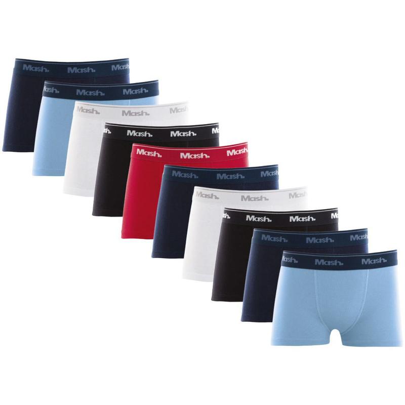 Cueca Cuecas Boxer Box Infantil Conforto Kit Com 10 Peças - Mash ...