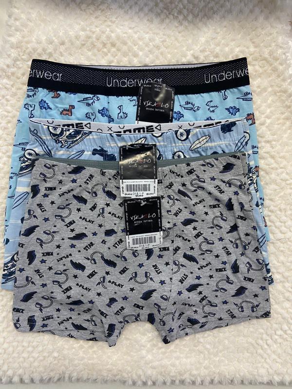 Cueca juvenil elástico embutido de cotton - Vikaelo - Cueca Infantil ...