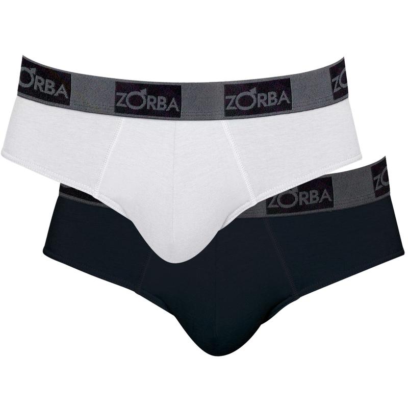 Cueca Zorba Slip Plus 716 Preto - Cueca - Magazine Luiza