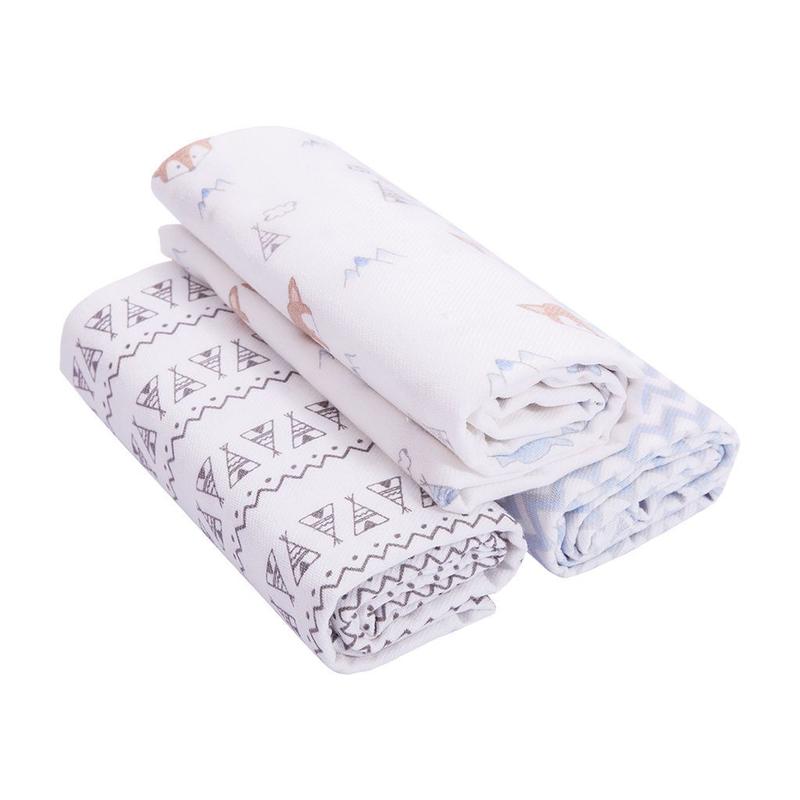 Cueiro Bebe Flanelado Papi 80 x 80 Cm 03 Unid 100% Algodão Enxoval Bebê ...