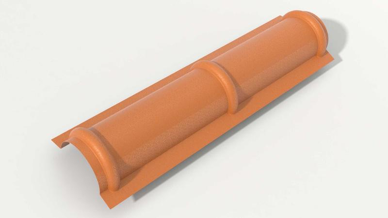 Cumeeira Lateral Lisa Plan Ceramica - Permatti - Telha - Magazine Luiza