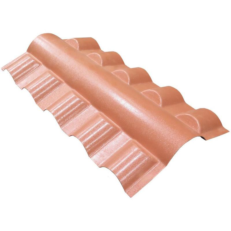 Cumeeira Pvc Articulada Colonial Cerâmica Aquaplás - Telha - Magazine Luiza