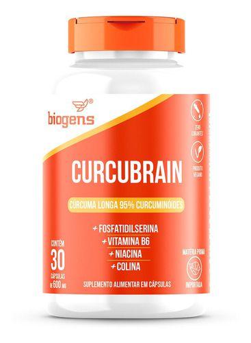 Curcubrain Cúrcuma, Fosfatidilserina, 60 Caps Biogens - Cúrcuma em ...