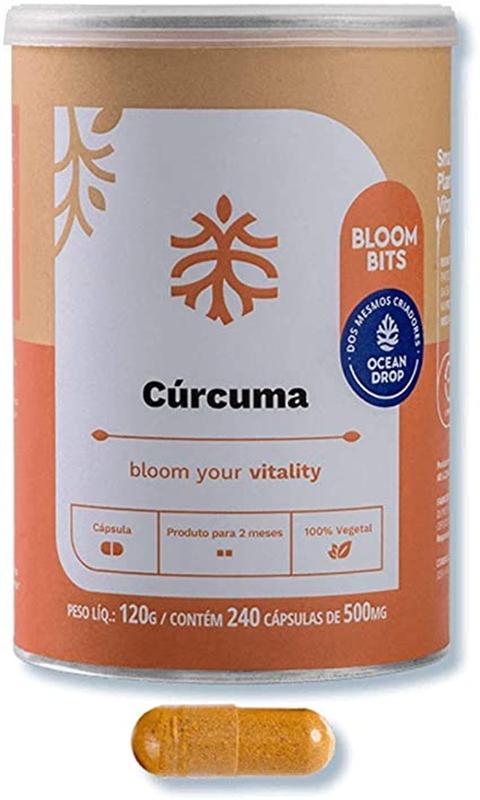 Cúrcuma 240 Cápsulas de 500mg cada - Ocean Drop - Fitoterápicos e ...