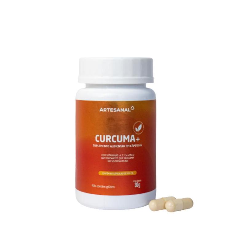 Curcuma Longa - Açafrão-da-terra 500mg 60caps - Artesanal ...