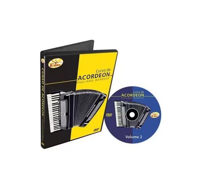 Curso de Acordeon Paulinho Marques Volume 02 - EDON - DVD Vídeo Aula / Cursos - Magazine Luiza