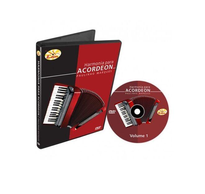 Curso Harmonia Acordeon Paulinho Marques Volume 01 - EDON - DVD Vídeo Aula / Cursos - Magazine Luiza
