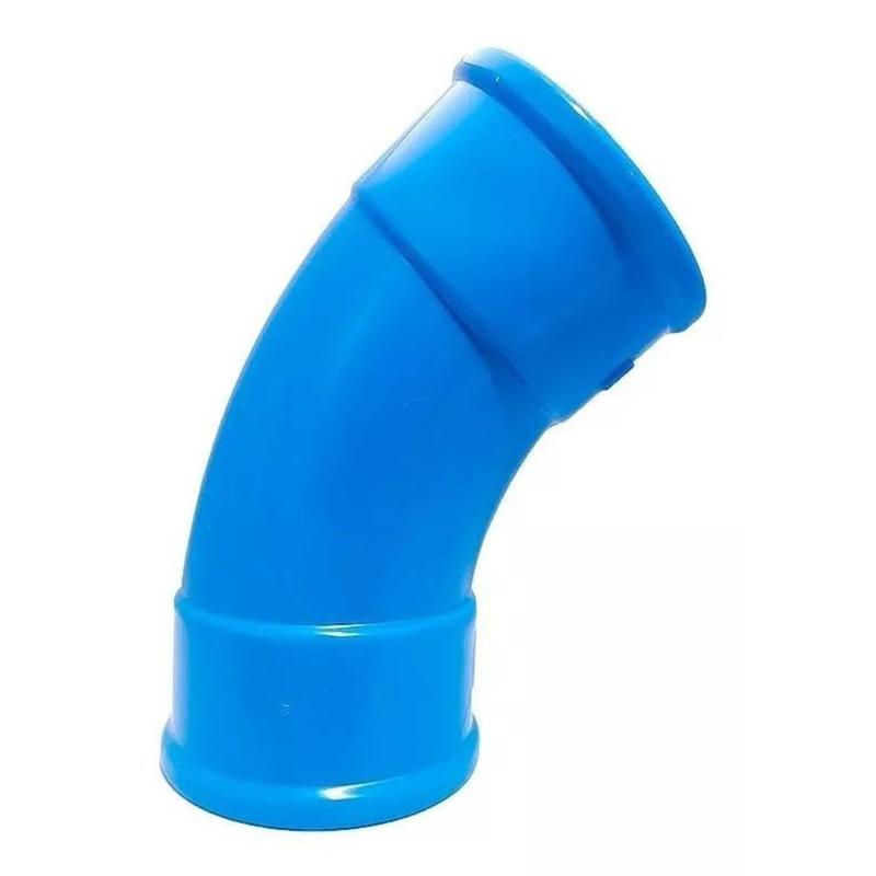 Curva 50mm irrigação 45 graus soldavel duas bolsas amanco - Conexão ...