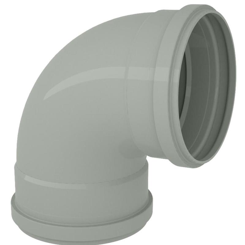 Curva 87 Série R 30" DN 100 com Bolsa - 26751101 - TIGRE - Conexão ...