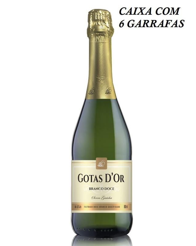 CX 6 und Filtrado Branco Doce Gotas DOR Garibaldi 660 ml - Espumante ...