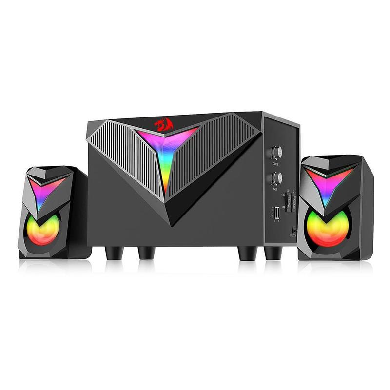 Cx De Som C/ Subwoofer Gamer Redragon Toccata Rgb Preto - Gs700 - Caixa de Som para Computador ...