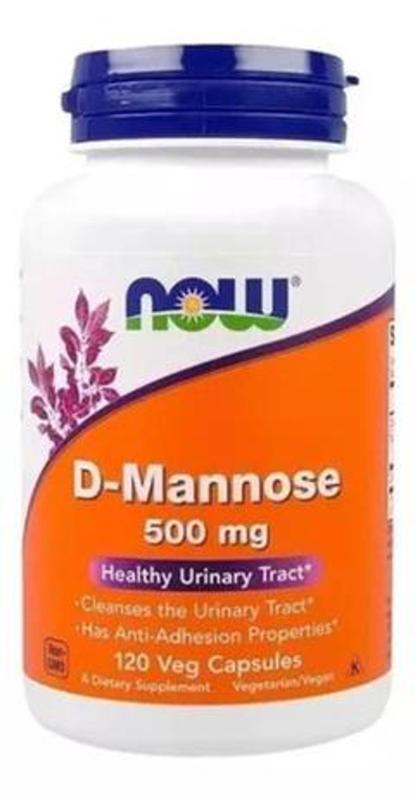 D Manose (d-mannose) 500mg 120 Cápsulas Now Foods Importado Importado - L-Carnitina - Magazine Luiza