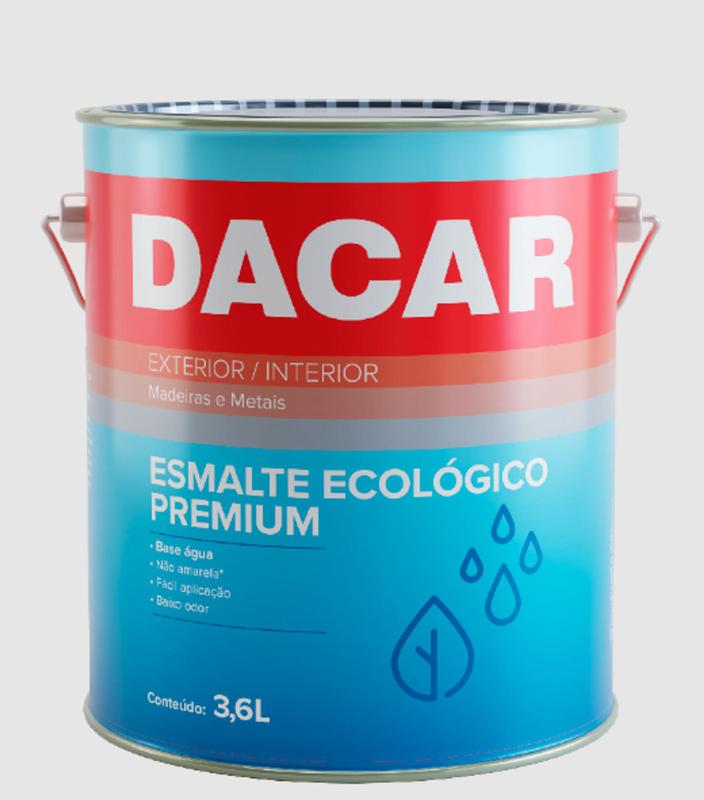 Dacar esmalte ecológico premium 3,6l (base água) - Esmalte Sintético ...