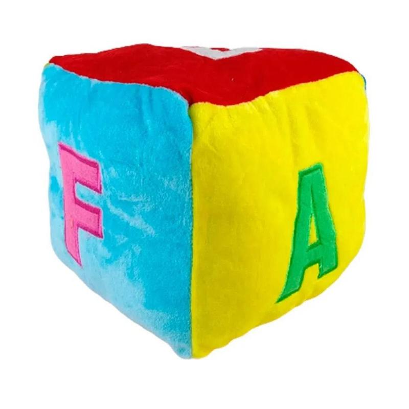 Dado Colorido de Pelúcia 19cm - Fizzy - Pelúcia - Magazine Luiza