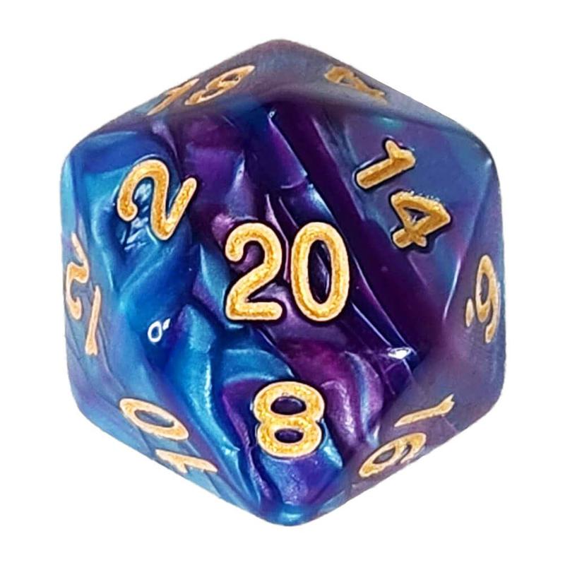 Dado D20 Mesclado - RPG - T&G - Puffs - Magazine Luiza
