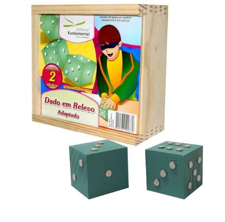 Dado em Relevo Adaptado - Ed Fundamental - Dados - Magazine Luiza