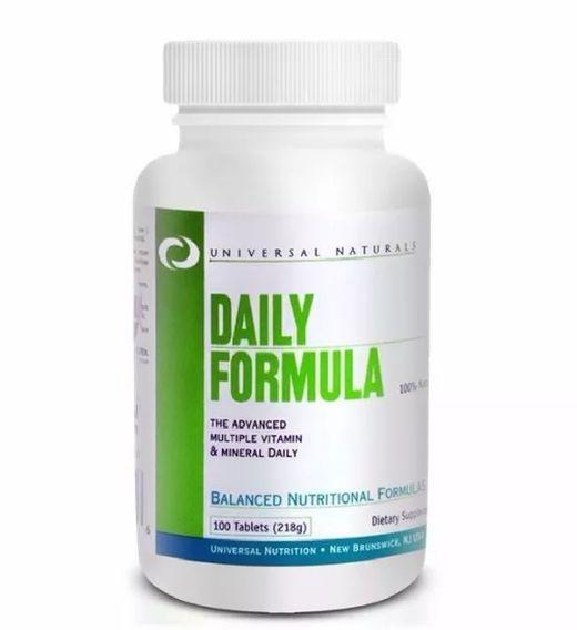 Daily Formula 100 Tabs - Universal Nutrition - Multivitamínico ...