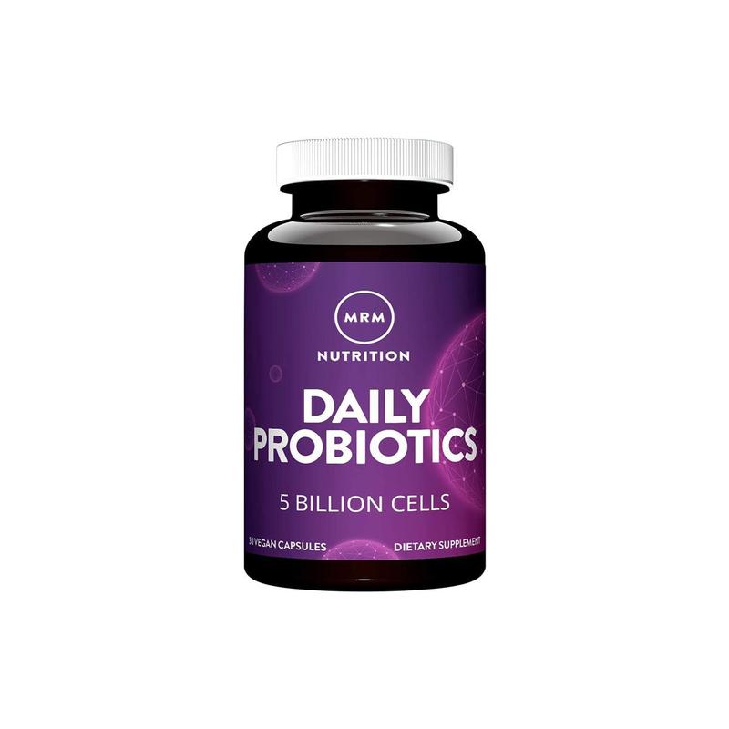 Daily Probiotic 5 Billion Cells 30 Capsulas - Mrm Nutrition ...