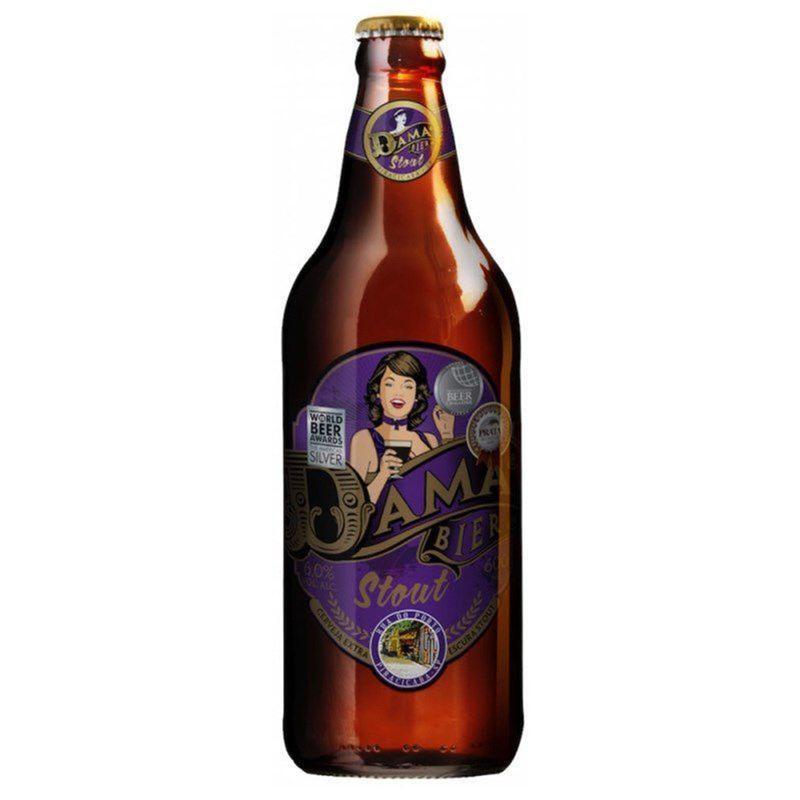 Dama Bier Stout Garrafa 600ml - Cerveja - Magazine Luiza