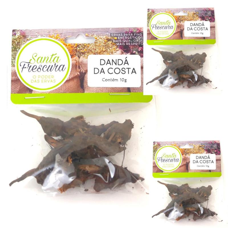 Danda Da Costa Kit 3 Und Erva Banho Defumação Espiritual - Santa ...