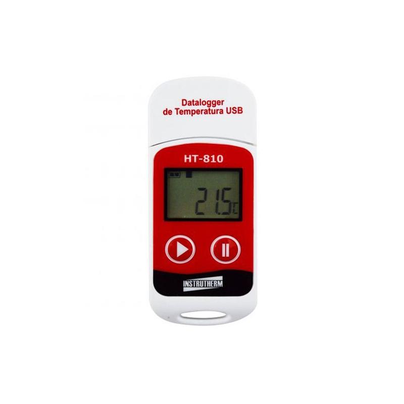 Datalogger Digital Temperatura 32000 Dados Termômetro Medição C F Usb ...