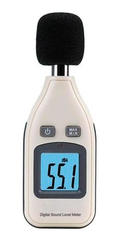 Decibelímetro Digital Profissional Medição Som Ruído Sonoro - Tz ...