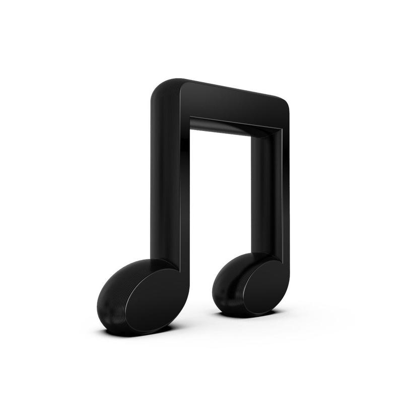 Decoração de Mesa Enfeite Nota Musical Mini Colcheia Dupla - Sculpy ...