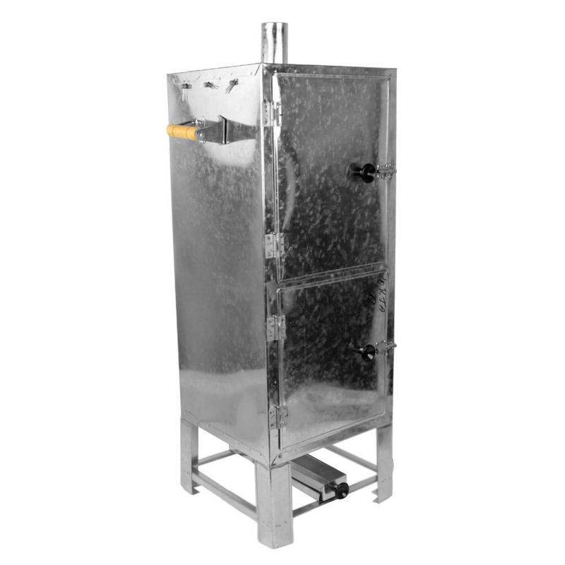 Defumador Caseiro Móvel Galvanizado - Eliza - Eliza Churrasqueiras ...