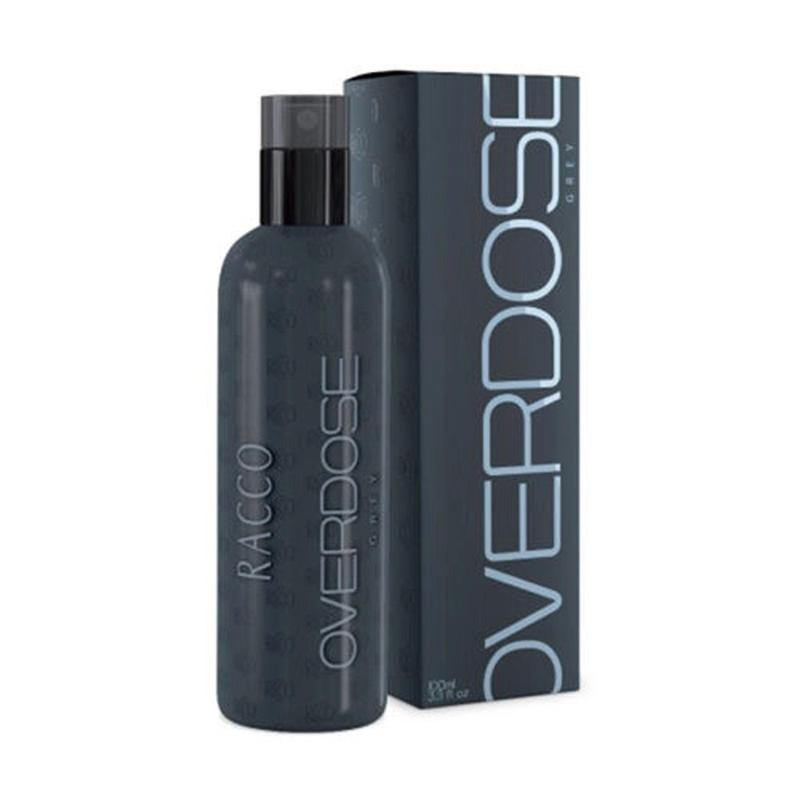 Deo Colônia Overdose Grey RACCO masculina 100ml - Perfume Masculino ...