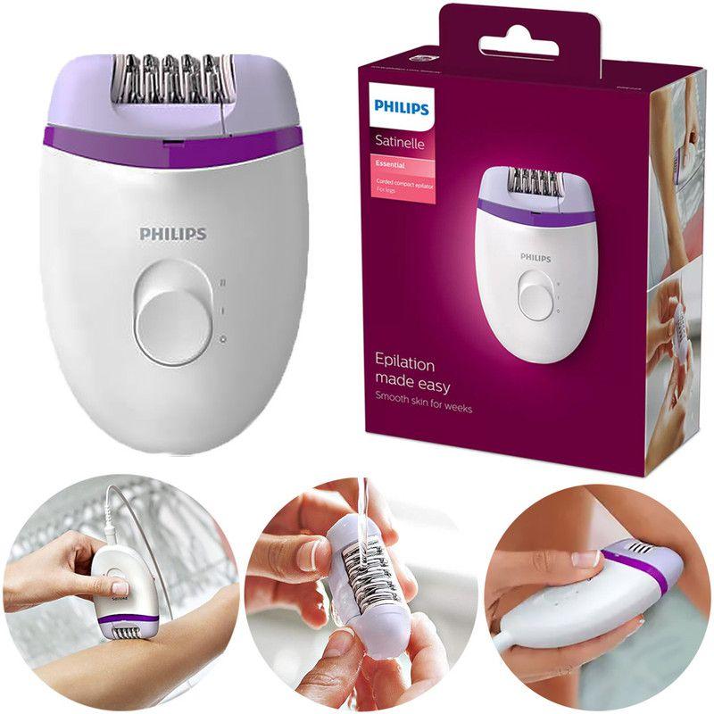 Depilador Elétrico Feminino Philips Indolor Essential - Depilador ...