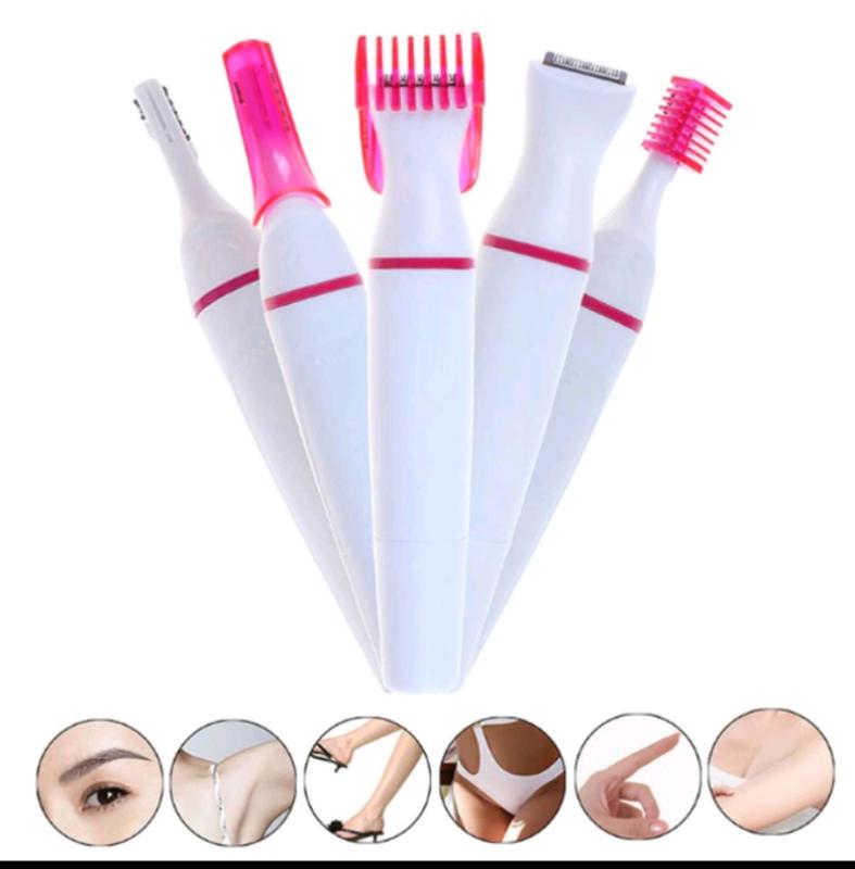 Depilador Facial Íntimo Elétrico Máquina de Depilação Corpo ...