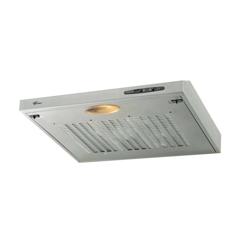 Depurador Fischer Power Steel 60cm Aço Inox Escovado - 220V - Depurador ...