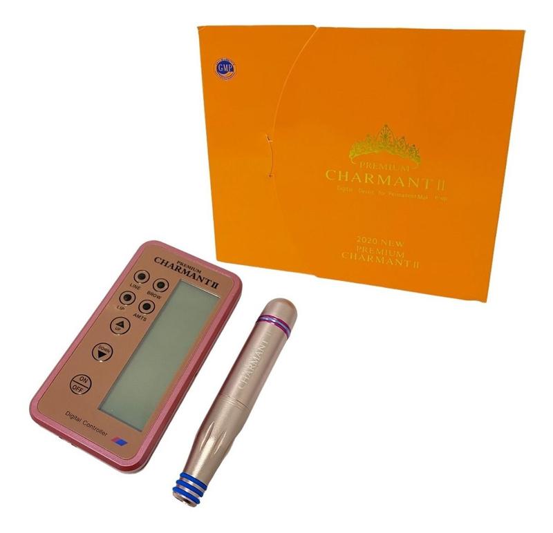 Dermografo Charmant 2 Premium Digital Micropigmentação Rose ...