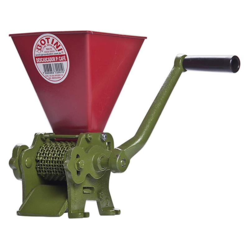 Descascador De Café Seco Manual 30 Kg/H Deposito 1,300 kg Botini ...