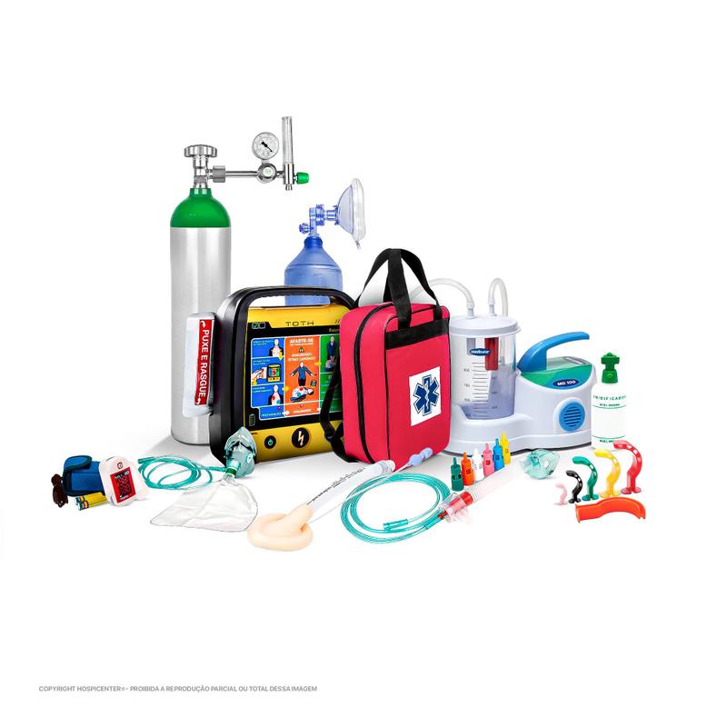 Desfibrilador Externo Automático Dea + Kit - Bls/acls - Toth ...