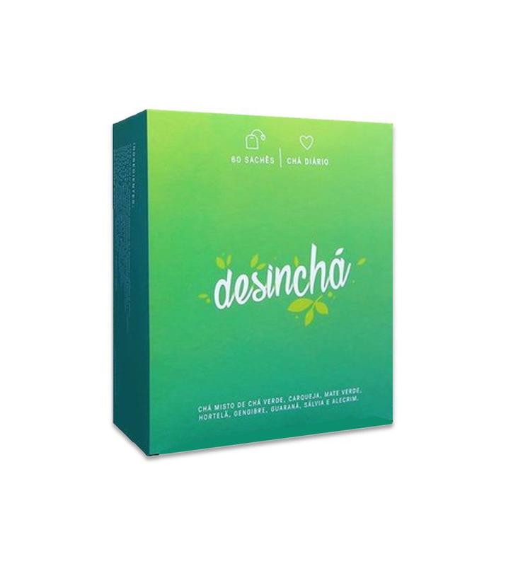 Desinchá Dia - 60 Sachês - Desincha - Chá para Emagrecer - Magazine Luiza