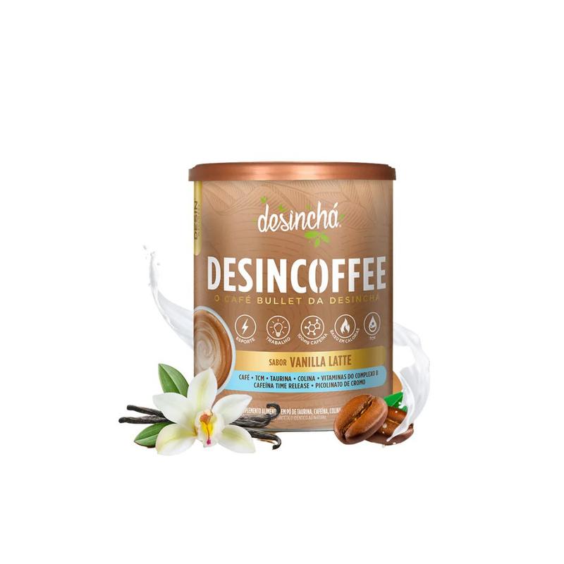 Desincoffee vanilla 220g - - DESINCHA - Chá para Emagrecer - Magazine Luiza