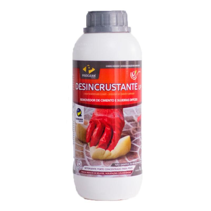 Desincrustante LP - 01 Litro - PISOCLEAN - Limpador Desincrustante ...