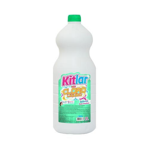 Desinfetante Com Cloro Liquido KitLar Altamente Eficaz Na Desinfecção ...