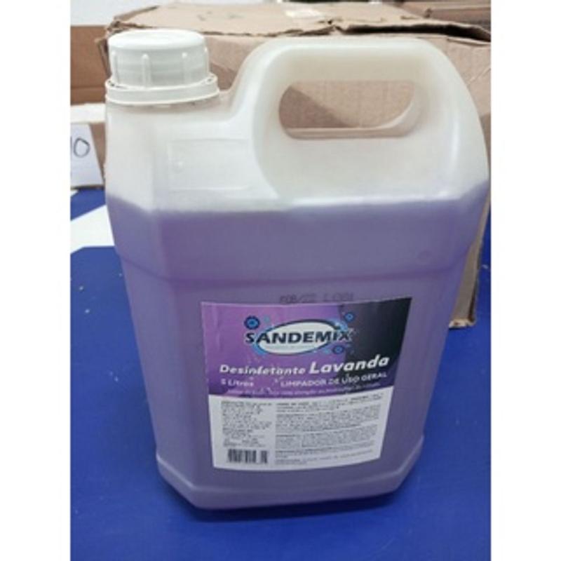Desinfetante de uso geral 5 litros - sandemix - Desinfetante - Magazine ...