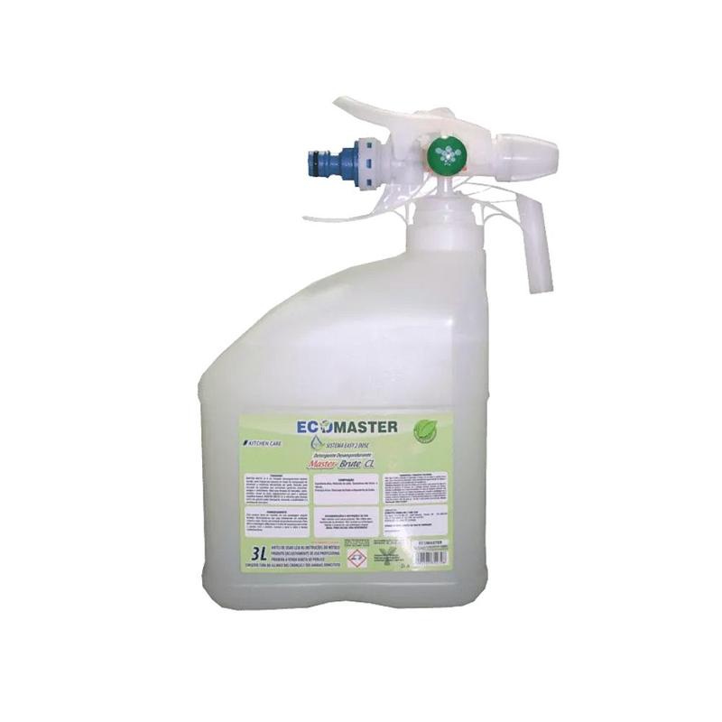 Desinfetante detergente easy 2 dose master brute cl 3l - ecomaster - Limpador Desincrustante ...