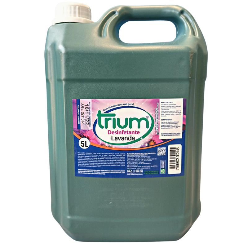Desinfetante lavanda trium 5l - Desinfetante - Magazine Luiza