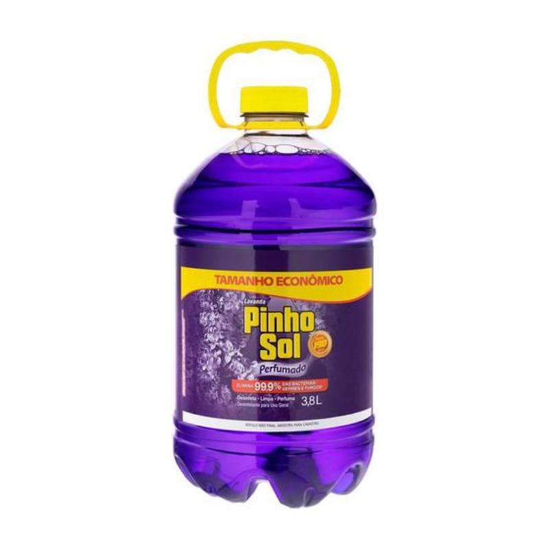 Desinfetante Pinho Sol Citrus Lavanda 3,8 Litros - Desinfetante ...