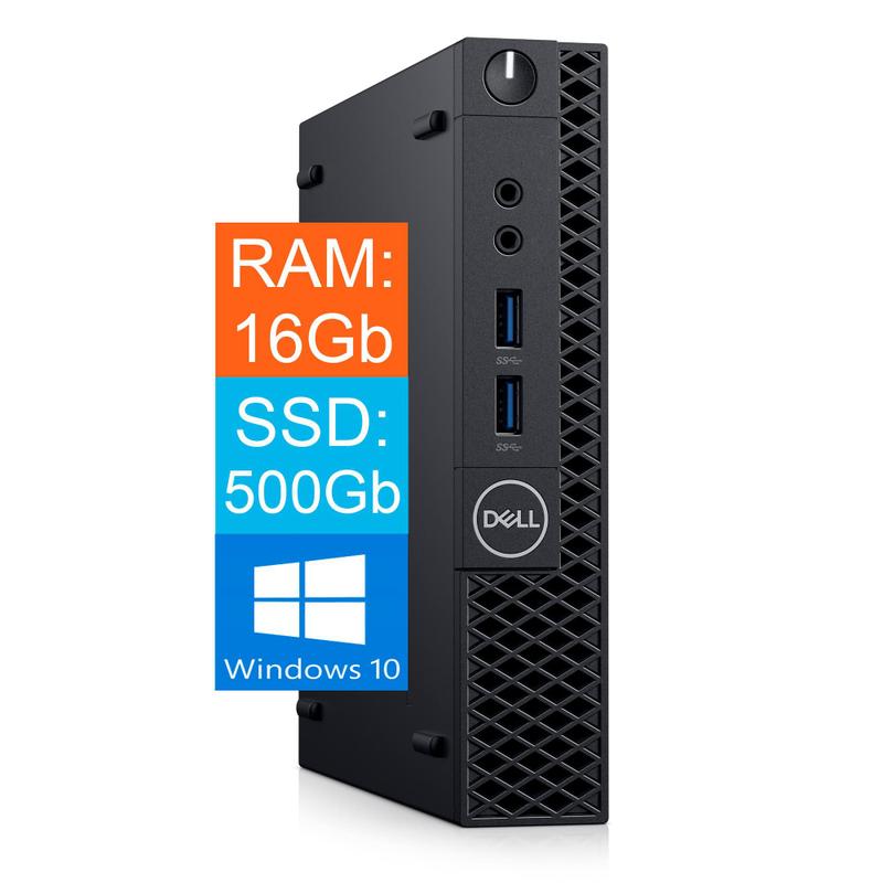 Desktop Mini Dell Core i7 8 Geração DDR4 16Gb SSD 500Gb - Mini PC ...