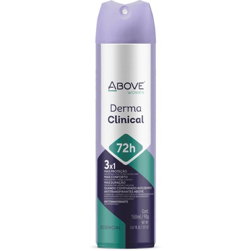 Desodorante Aerossol Above Dermaclin Women 150ML. - Elaine Enxovais - Desodorante - Magazine Luiza