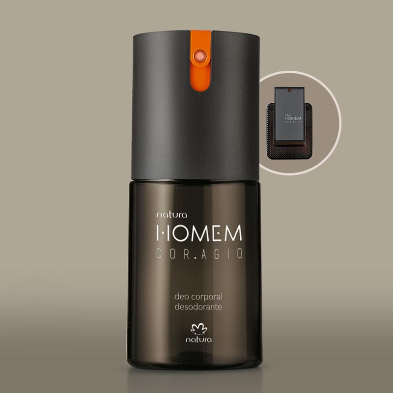 Desodorante Corporal Masculino Natura Homem Cor.Agio - 100 ml - Natura ...