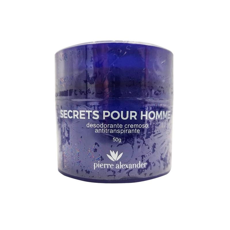 Desodorante Creme 50g Pierre Alexander Secrets Pour Homme - Desodorante ...