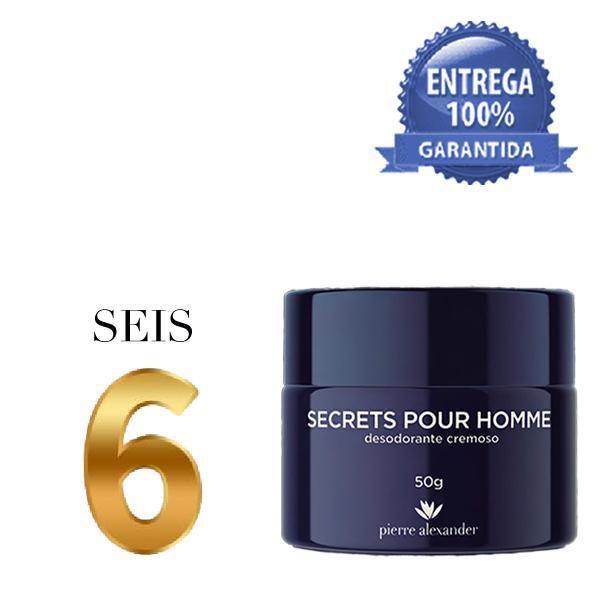 Desodorante Cremoso Antitranspirante Secrets Pour Homme 06Un - Pierre ...