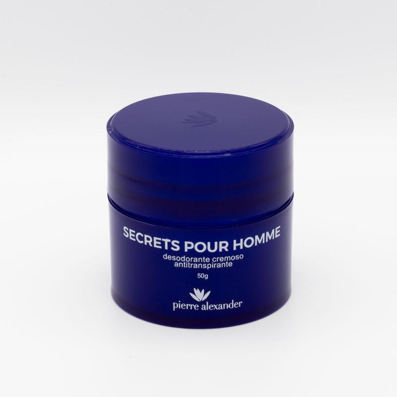 Desodorante Cremoso Antitranspirante Secrets Pour Homme - Pierre ...