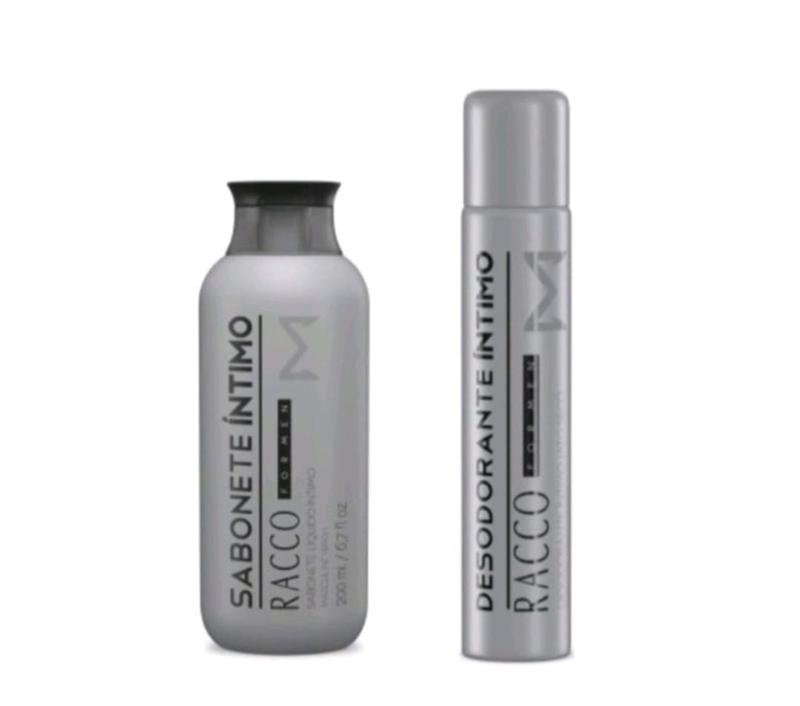 Desodorante e Sabonete Íntimo Masculino Racco For Men - Desodorante ...